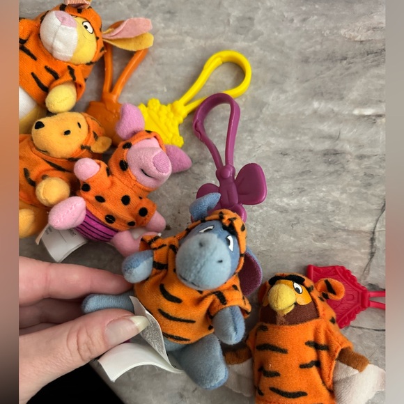 Disney | Toys | Entire Set Of Vintage Tigger Movie Promo Mcdonalds ...